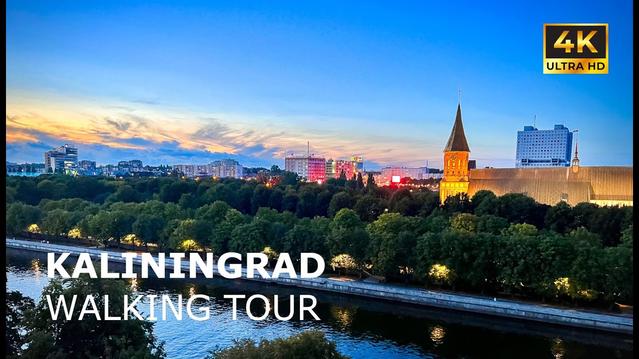 Kaliningrad walking streets 2023 – «Walk around the center of ...