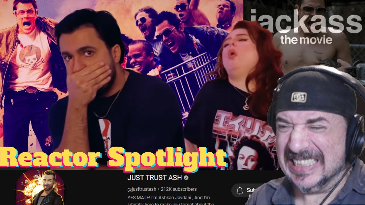 Lance B Reacting to Just Trust Ash @justtrustash '' Jackass The Movie ...