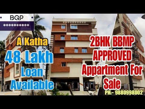 2BHK A Katha BBMP Approved Appartment For Sale in Vidyaranyapura @Bqpproperties #006