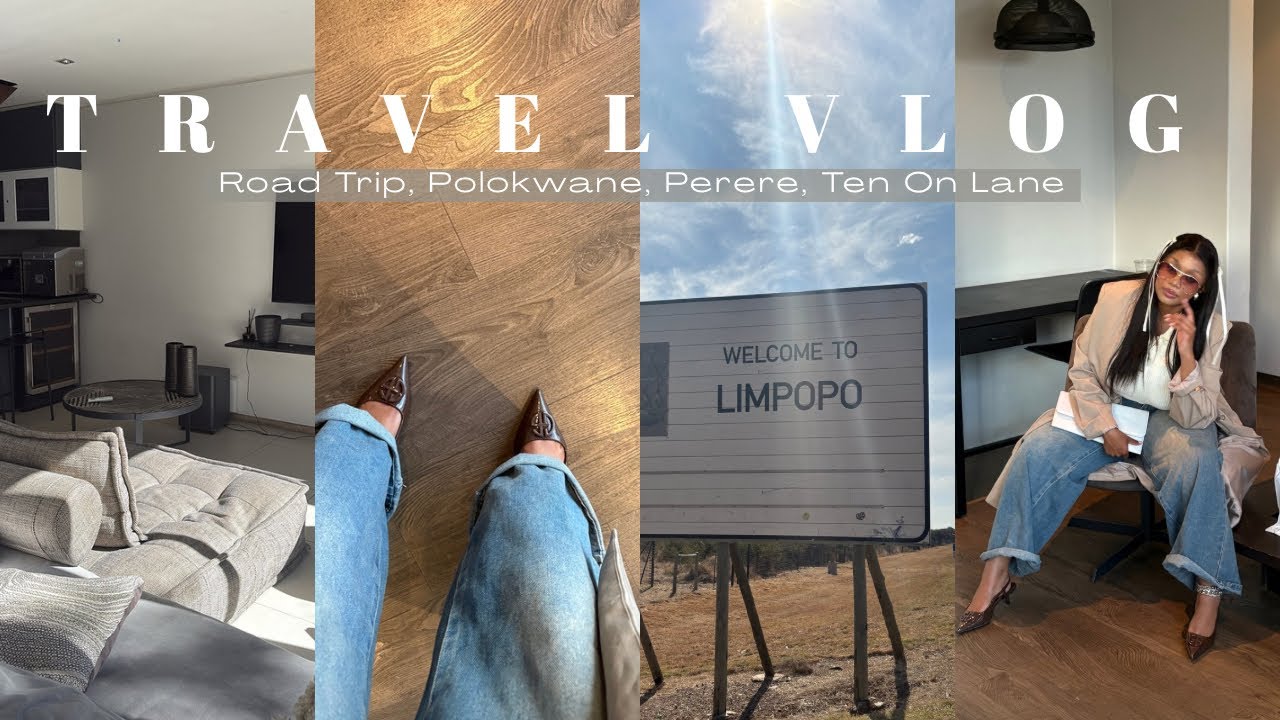TRAVEL VLOG : Road trip, Polokwane, Perere, Ten on lane #travelvlog # ...