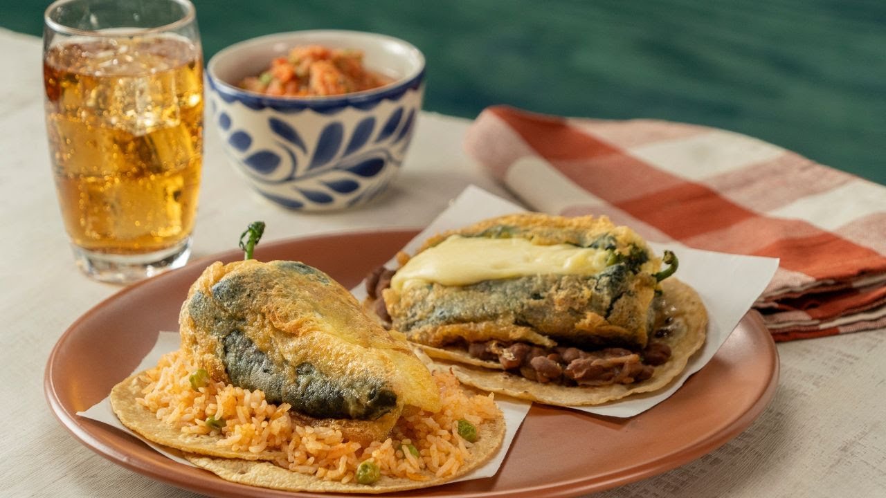 Tacos de chile relleno | kiwilimón recetas - YouTube