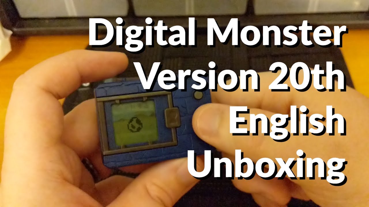 Digimon 20th Anniversary V-Pet Unboxing, Setup and Guide - YouTube