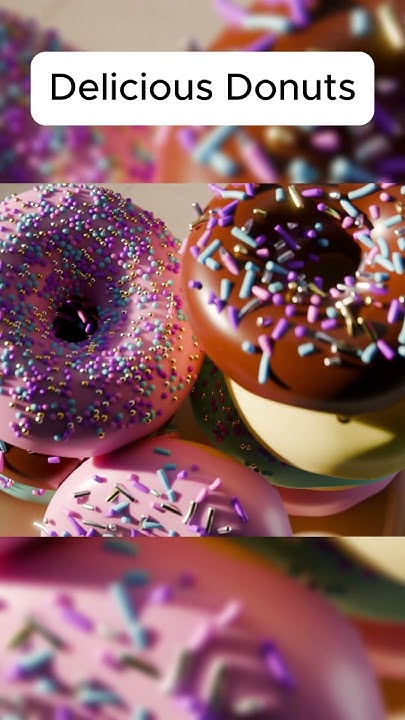 3D Donut Animation in Blender - YouTube