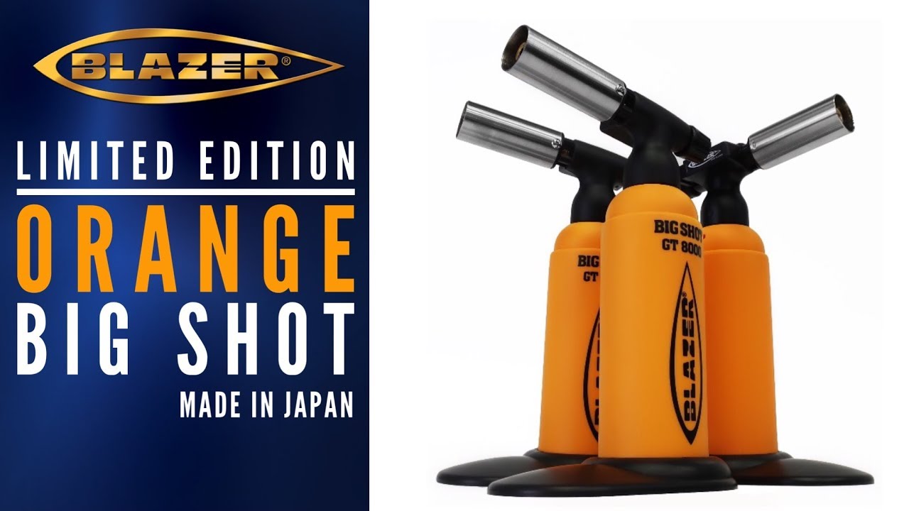 Blazer Products Limited Edition Orange Big Shot GT-8000 - YouTube