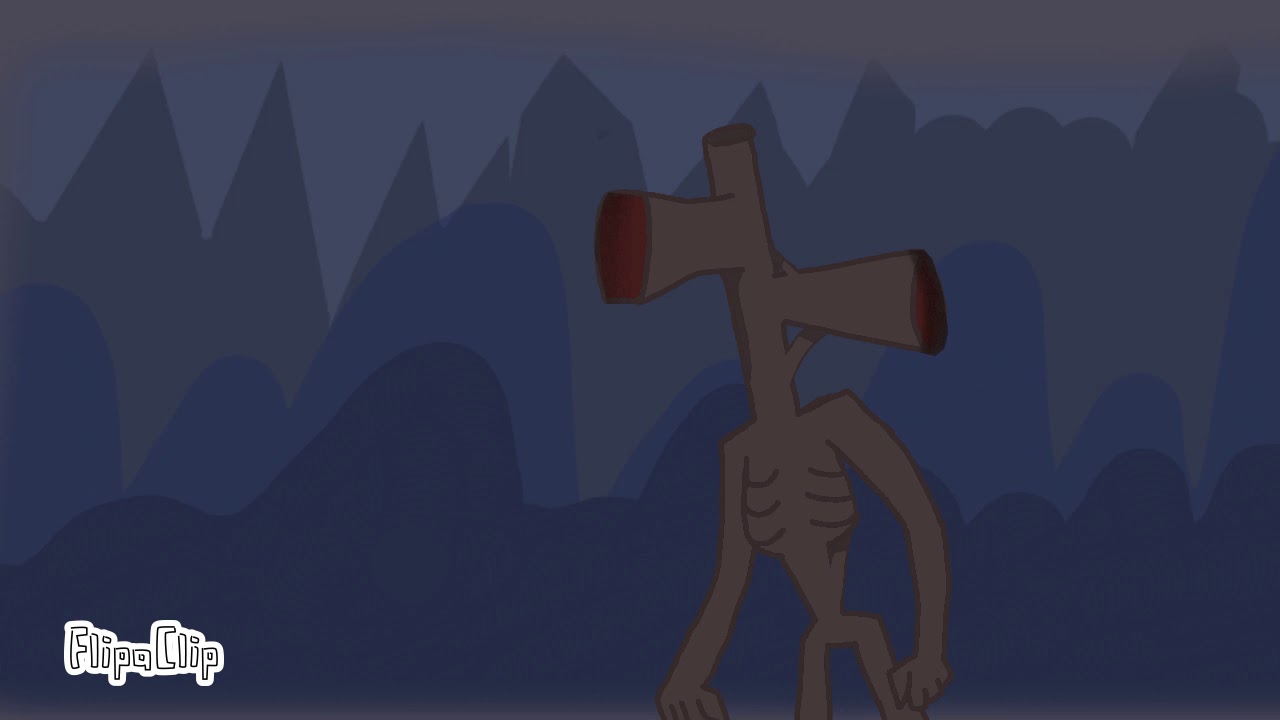 Siren Head short animation (loop/test) [shout out to GBlackCat6!] - YouTube