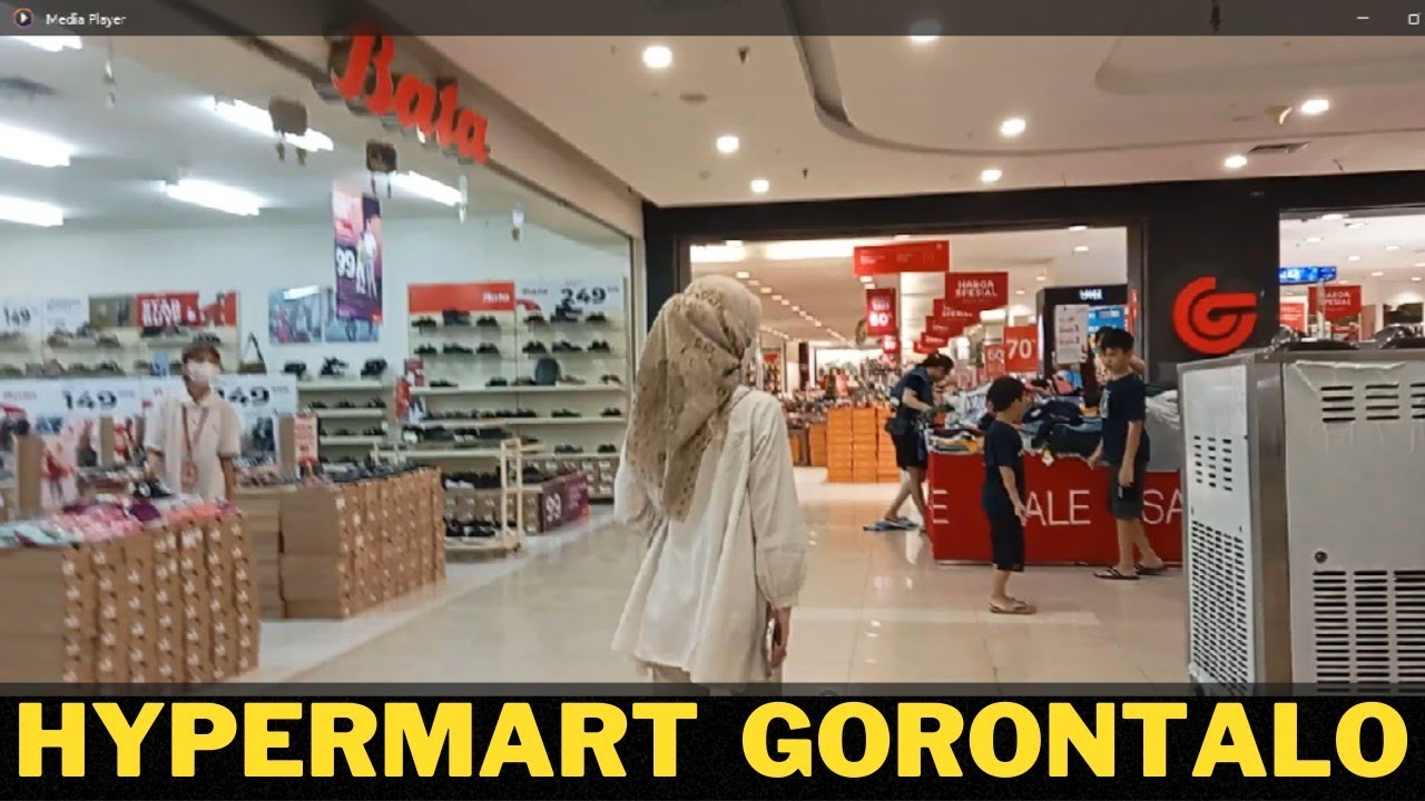 Jalan - Jalan di Hypermart Gorontalo - YouTube