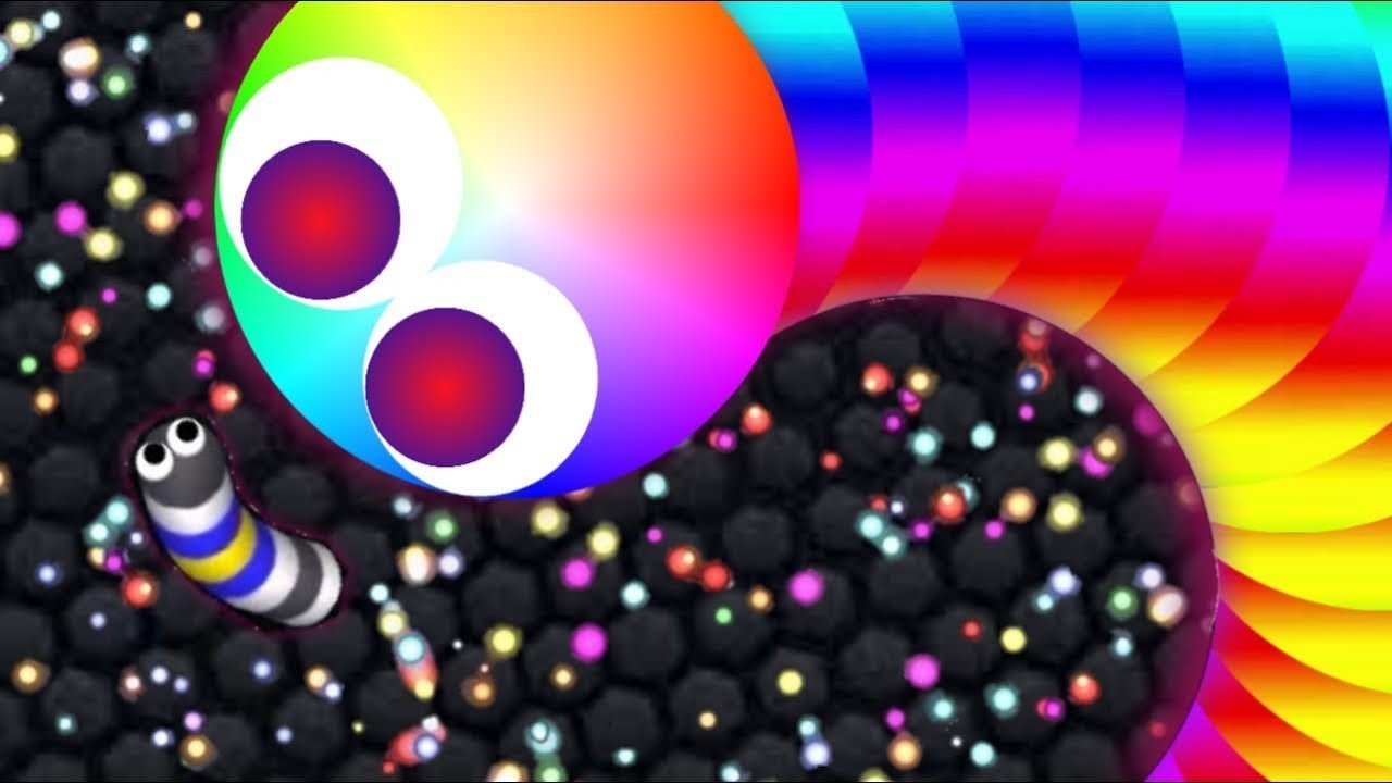 Slither.io - RAINBOW SKIN GamePlay - SPECIAL SKIN Release - World ...