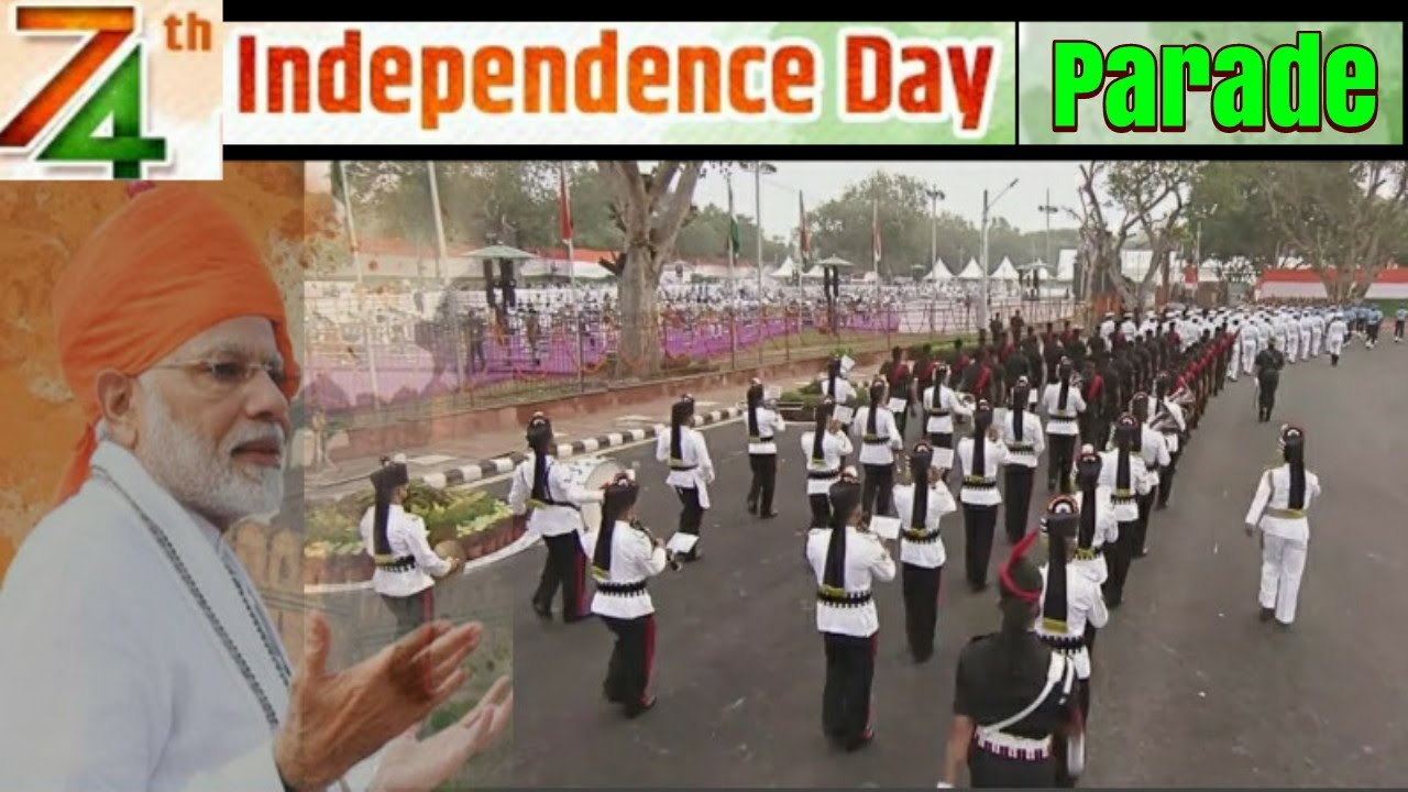 Independence day Parade 2020. India celebrates 74th Independence day ...