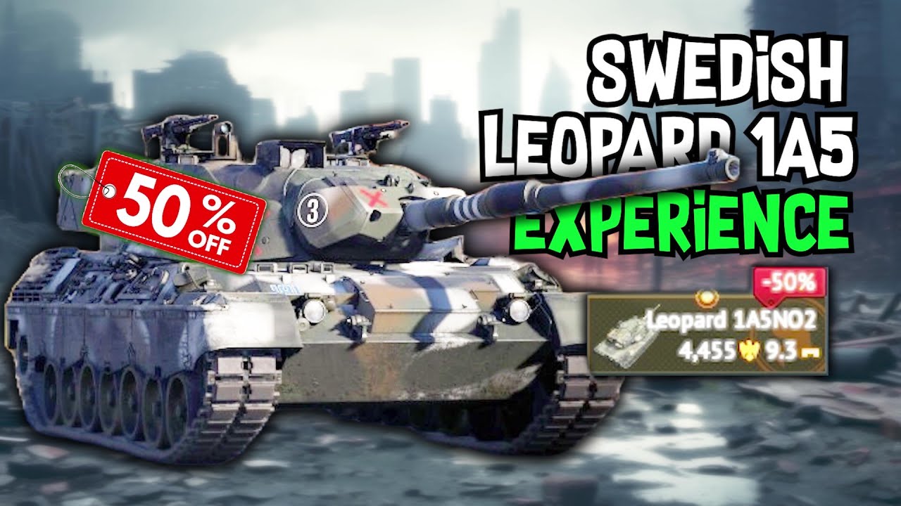 50% off Sales! Leopard 1A5NO2 Experience!│Warthunder Gameplay - YouTube