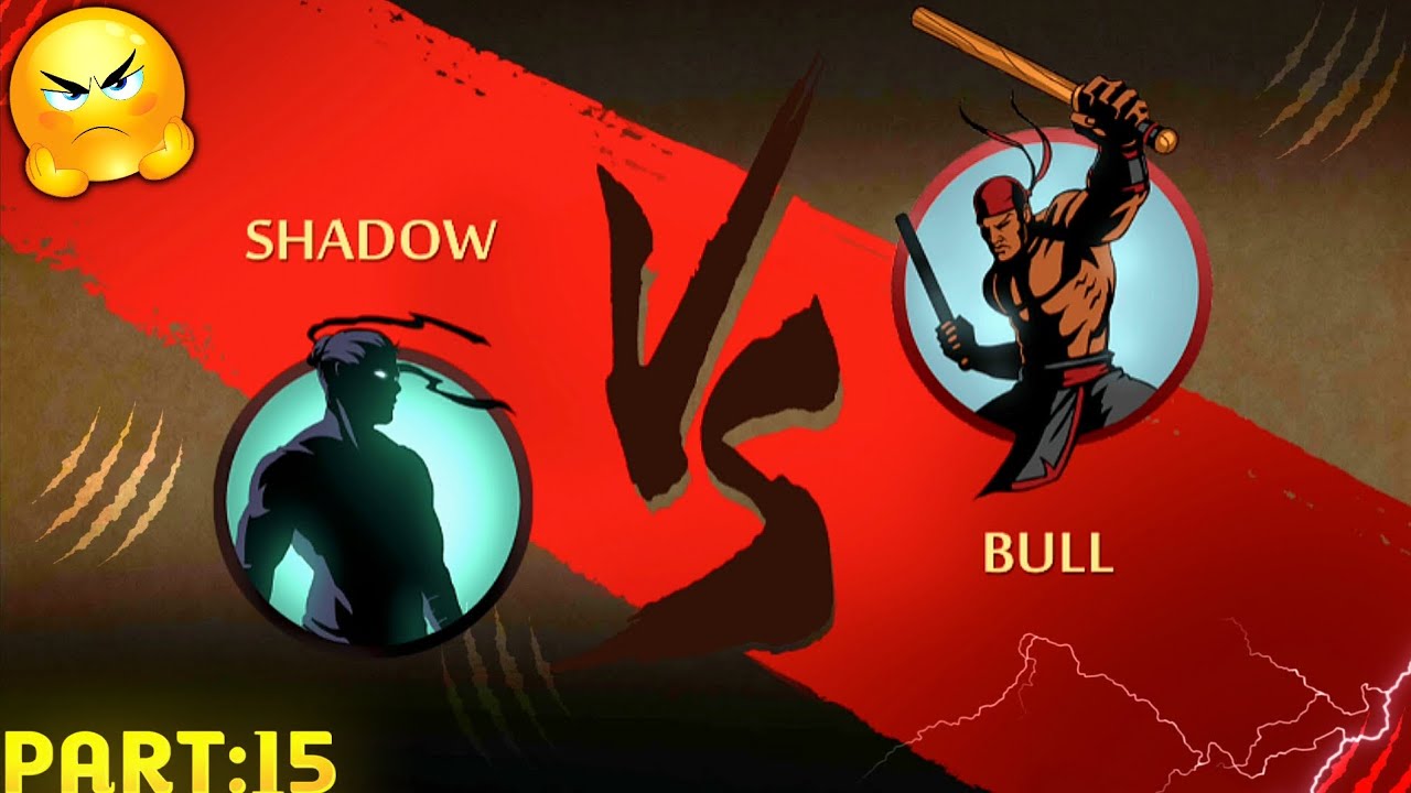 SHADOW VS BULL 🐂😠 || SHADOW FIGHT 2 || PART:15 || - YouTube