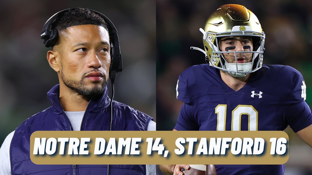 Notre Dame football vs. Stanford Cardinal postgame reaction show ...
