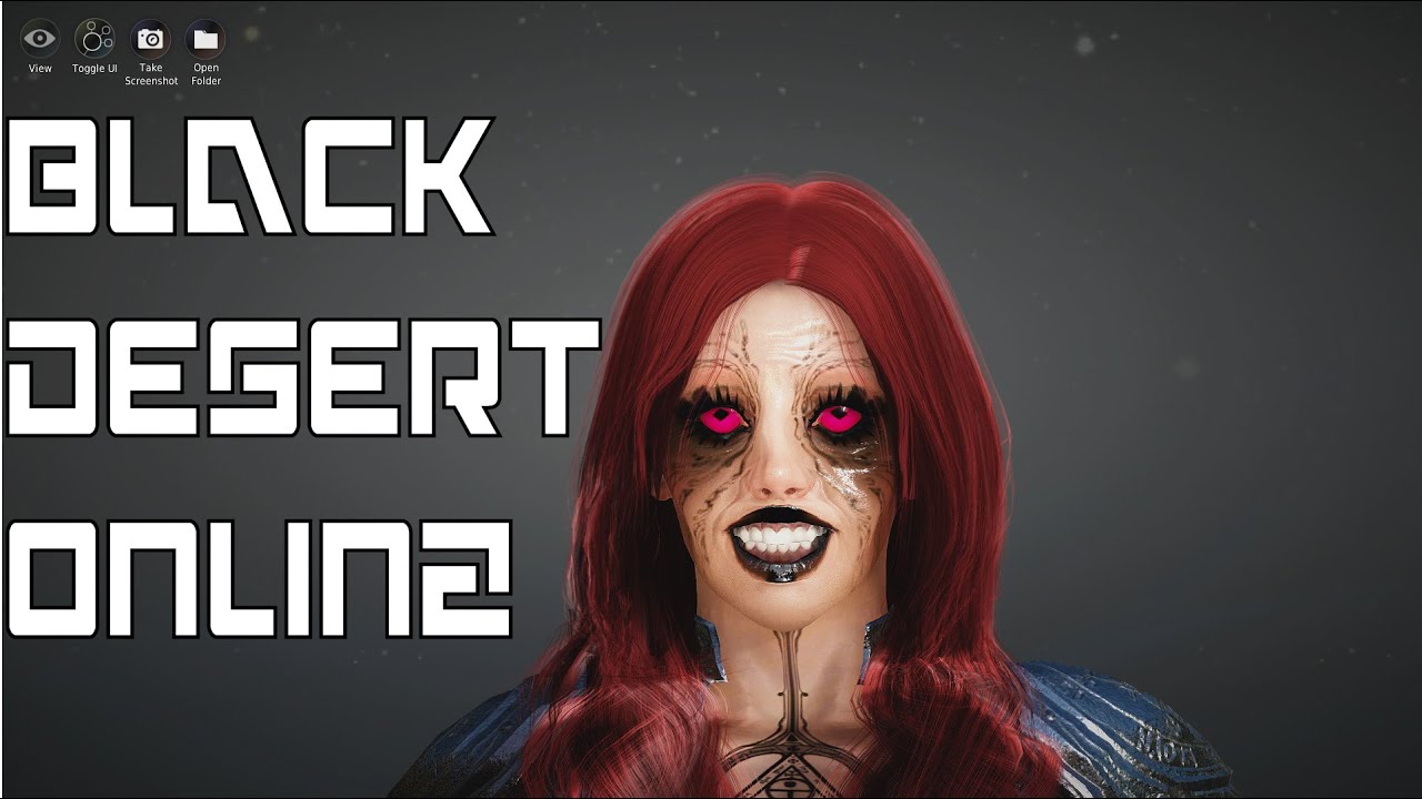 Weird Character Creation - Black Desert Online - YouTube