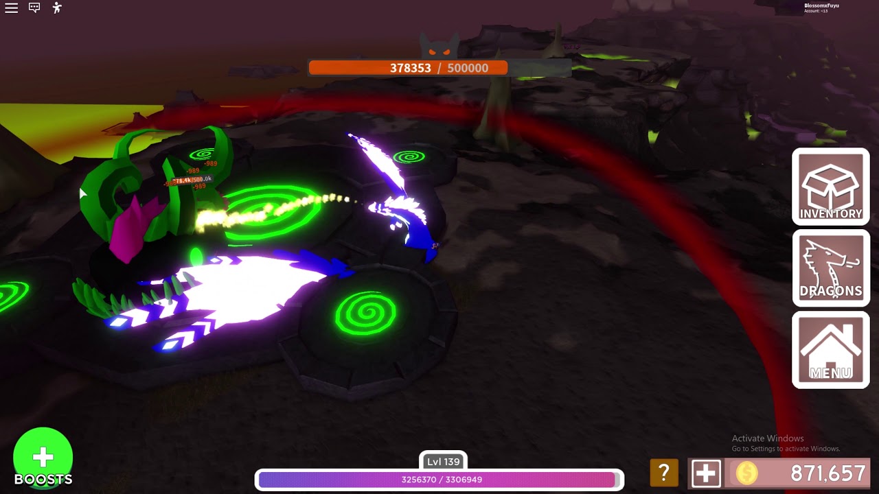 Easiest and Fastest Way To Solo Any Bosses! ⚡Tutorial⚡ Roblox Dragon ...
