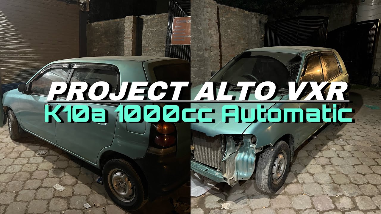 AUTOMATIC ALTO VXR k10a ENGINE | AUTOMATIC KHYBER PAINT WORK - YouTube