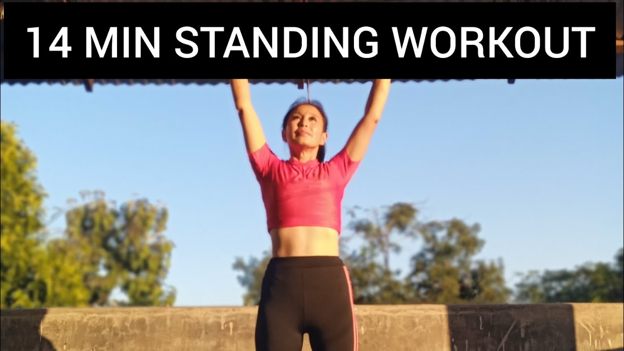14 MIN WEIGHT LOSS/JUMP- FREE STANDING HOME WORKOUT - YouTube
