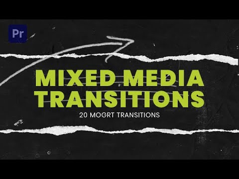 Mixed Media Transitions MOGRT | Free Download - YouTube