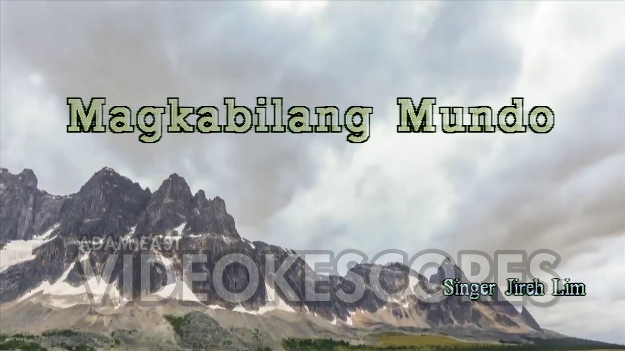 Jireh Lim - Magkabilang Mundo (Karaoke/Lyrics/Instrumental) - YouTube