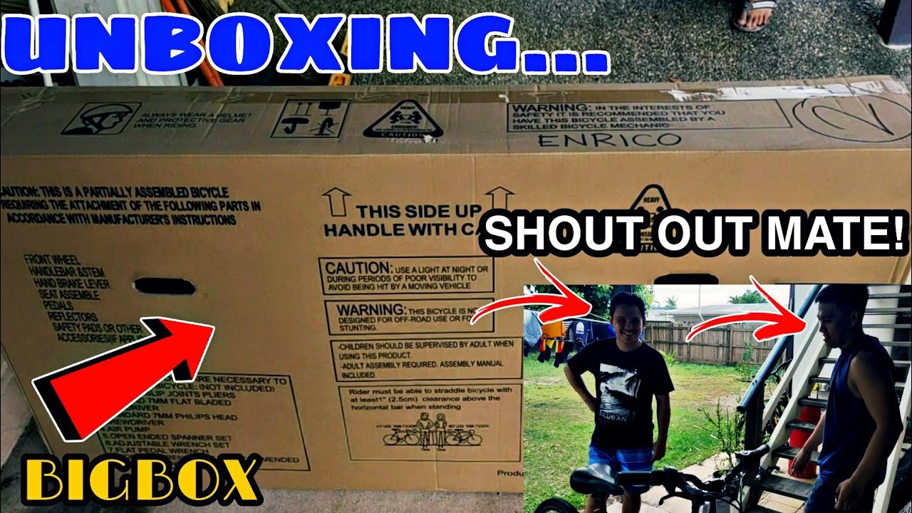 Fusion bike (anko) Unboxing Big Box And ride test - YouTube
