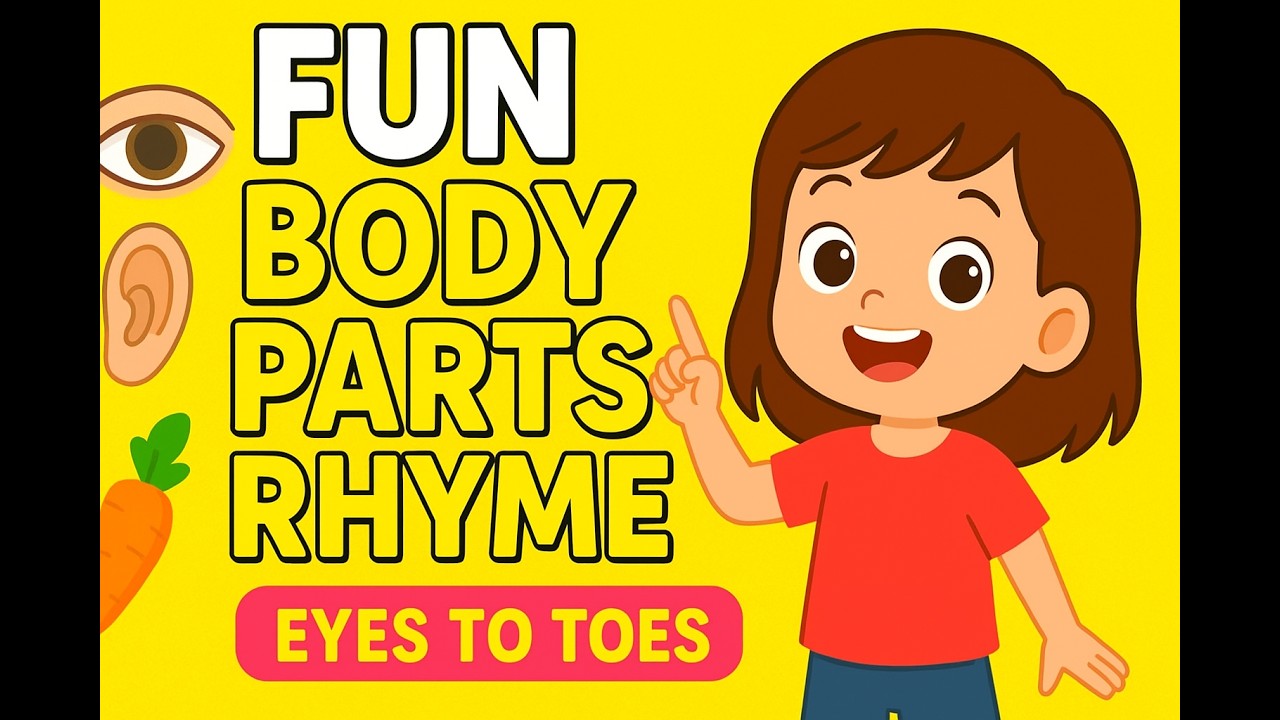 Body Parts for Kids: The Amazing Human Body Song! 🦷🧠 | Fun Science ...