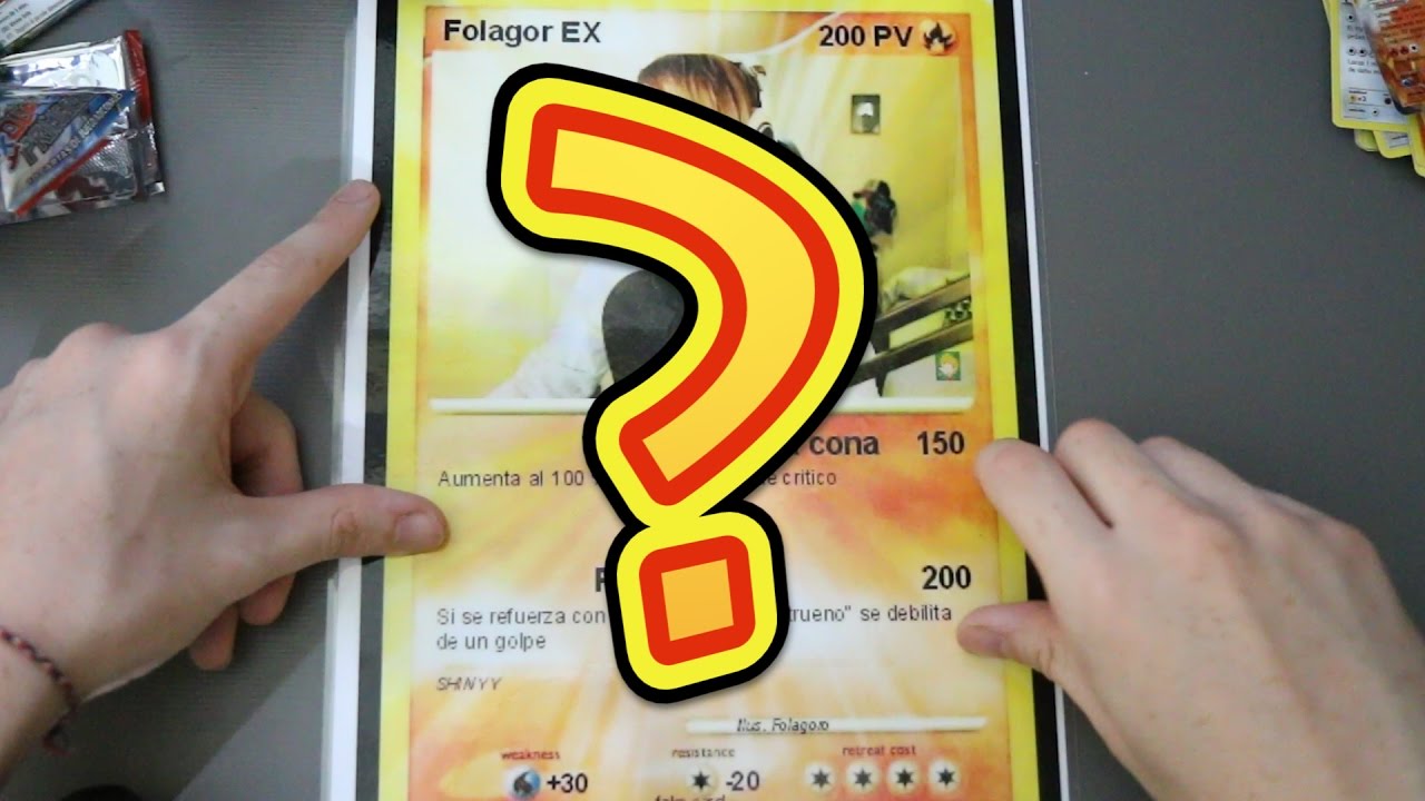 LA CARTA POKÉMON DE FOLAGOR - YouTube