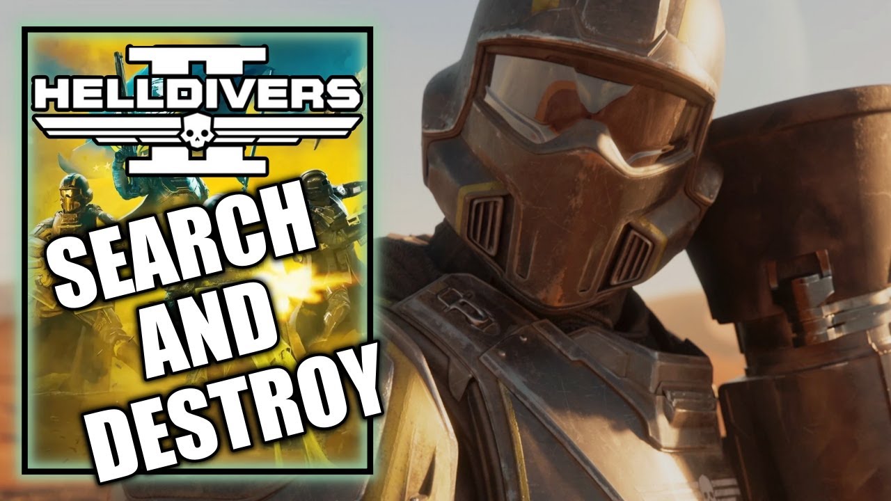 Helldivers 2 – Blitz: Search and Destroy - Medium Difficulty - YouTube