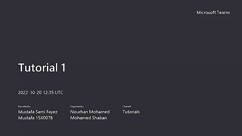 CSE411 - Distributed Computer Systems Tutorials - YouTube
