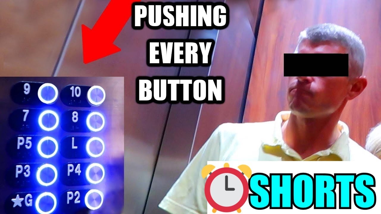 ELEVATOR PRANK!! Pushing Every Button! - YouTube
