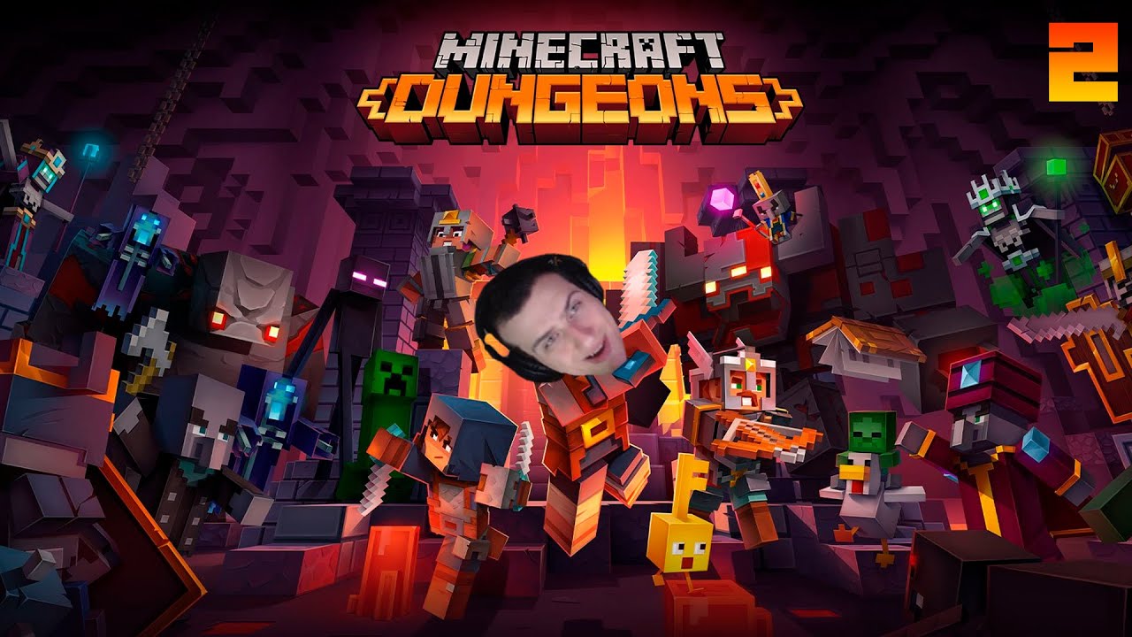 HELLYEAHPLAY ИГРАЕТ В MINECRAFT DUNGEONS #2 - YouTube