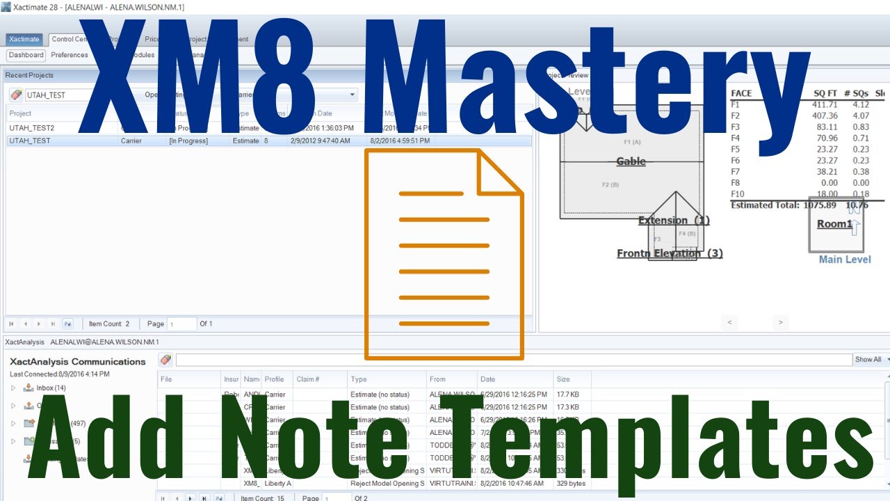 Save Your Note Templates with Click for Detail - YouTube