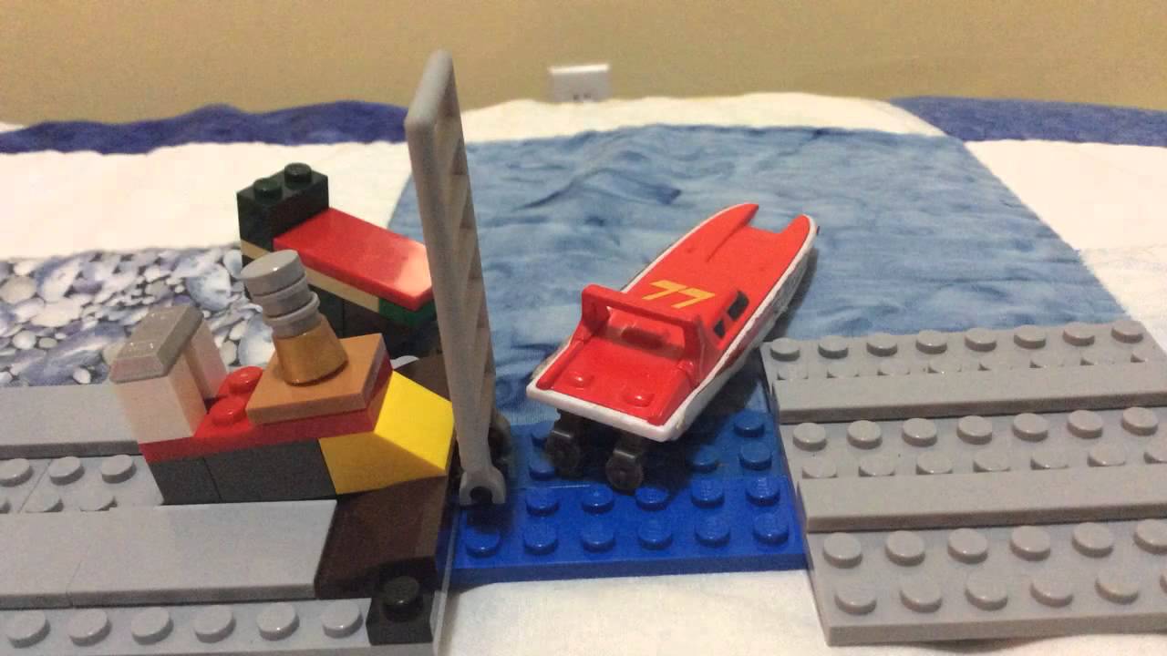 The Lego Drawbridge - YouTube