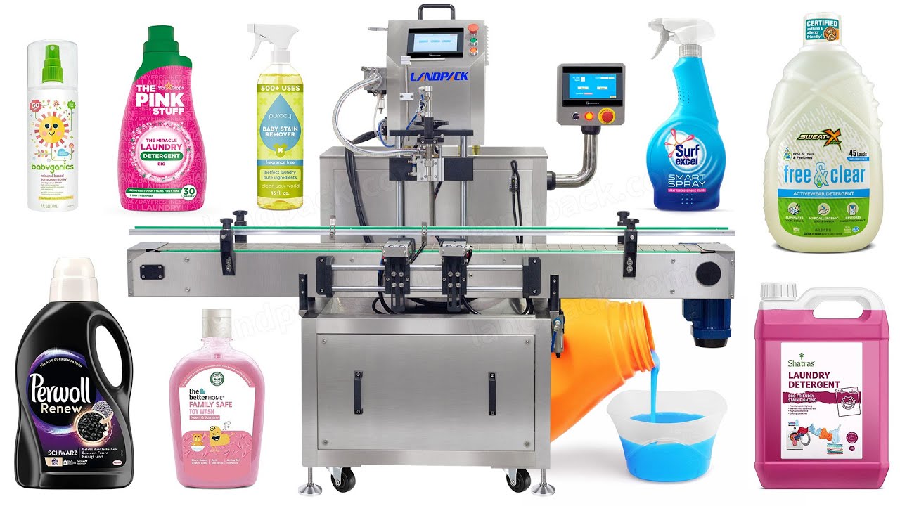 Low Price 1-12 Head Automatic Piston Pump Liquid Soap Laundry Detergent ...