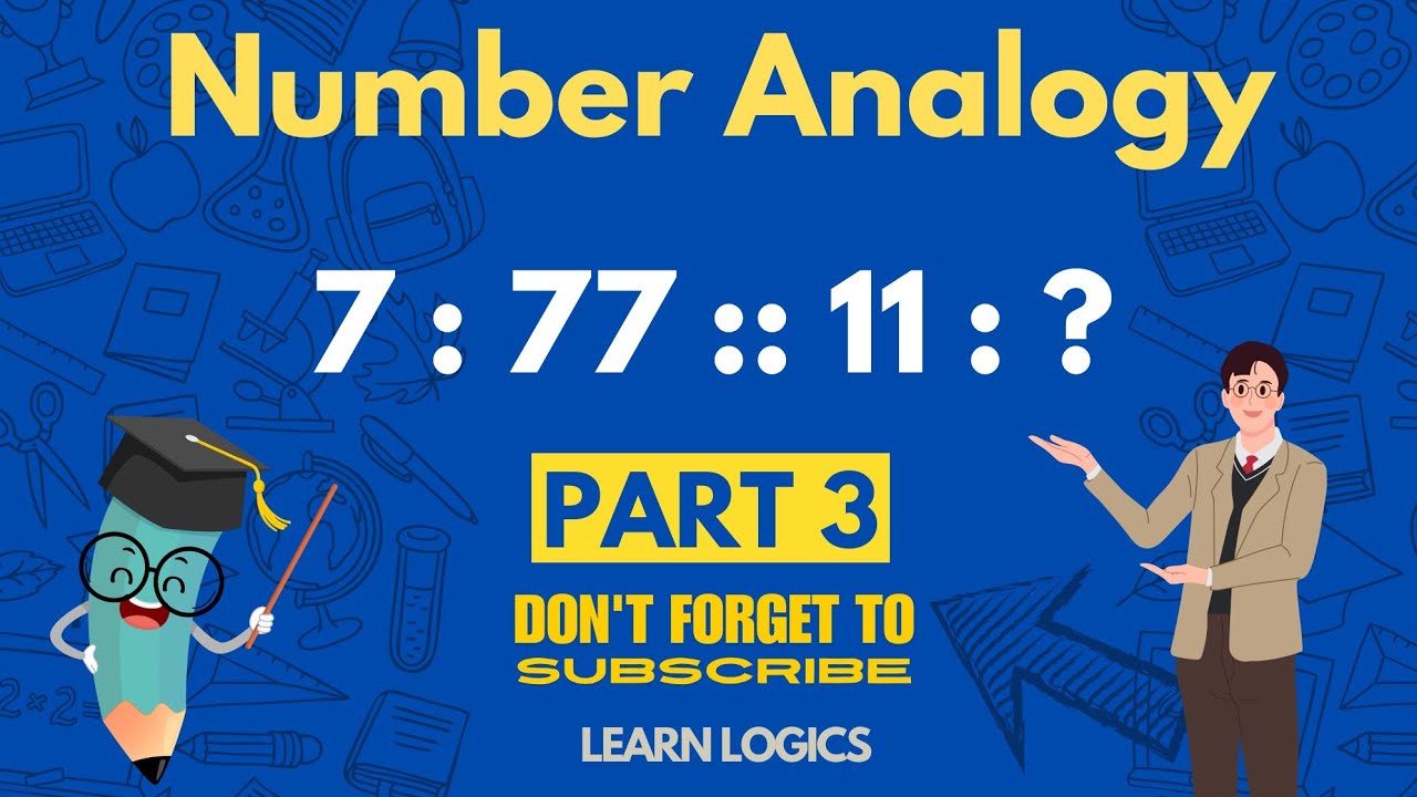 Number Analogy | Reasoning Tricks | Part 3 | Questions Useful for all ...