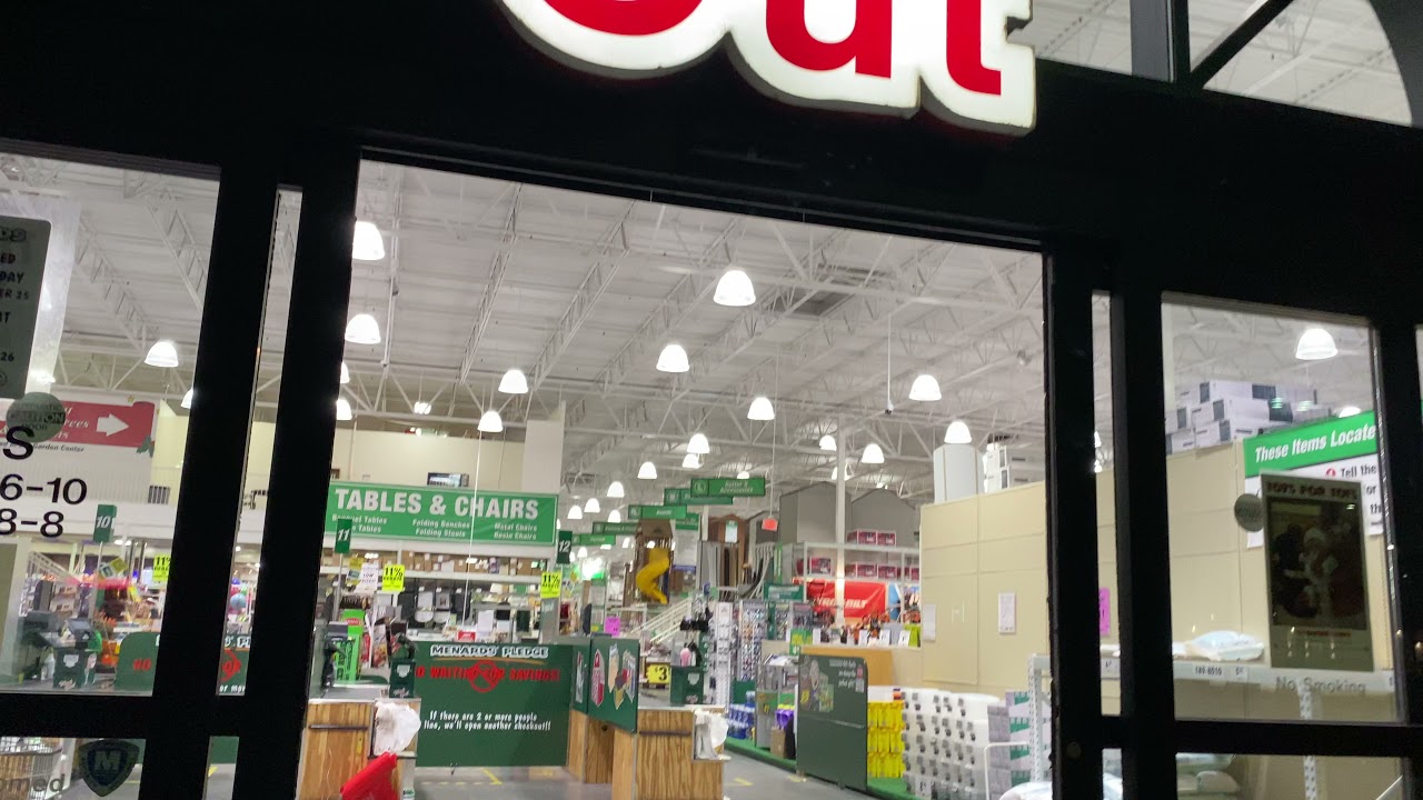 Exit Automatic Door at a Menards in Wichita KS - YouTube