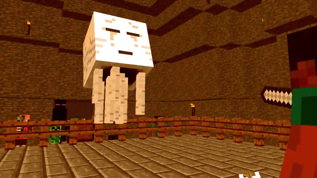 MINECRAFT ANIMATION ! MONSTER SCHOOL ACROBATICS - YouTube