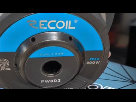 RECOIL Echo Pro 8" Subwoofer @RobotUnderground - YouTube