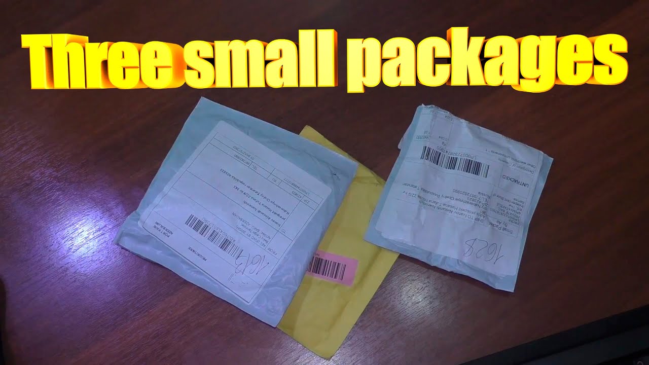 Three small packages - YouTube