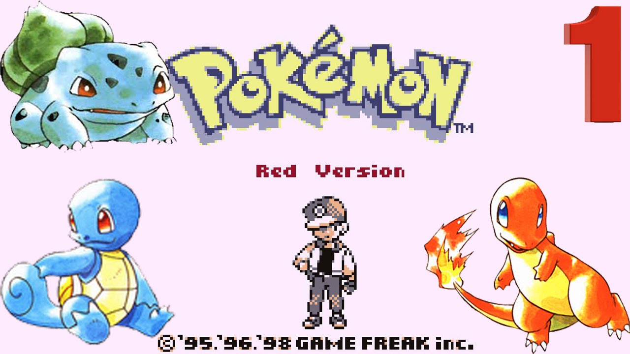 Pokemon Red Part 1: I Choose You! - YouTube