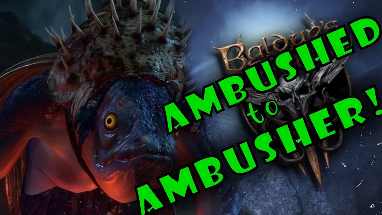 Killing The Cursed Kuo-Toa in Baldur's Gate 3! - YouTube