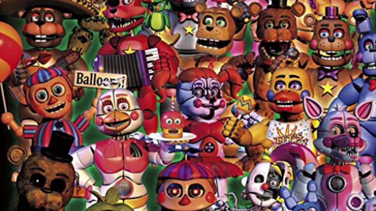 My full fnaf timeline - YouTube