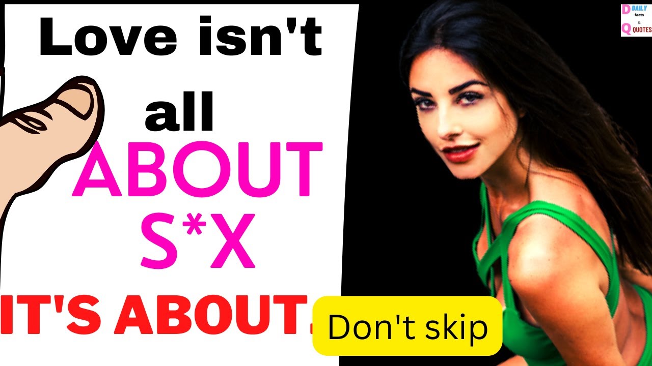 love is not all about sex & romance it's about.. | relationship facts ...