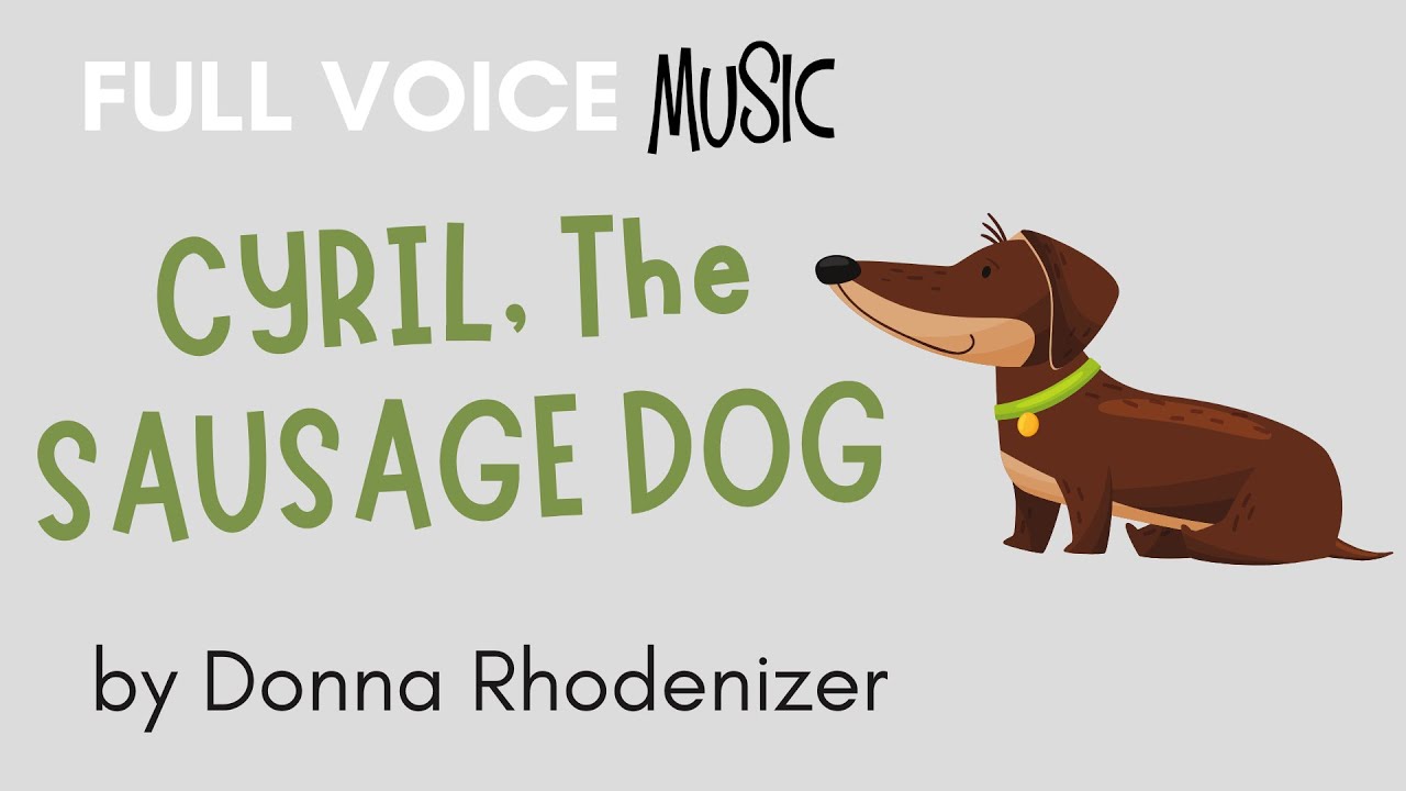 Cyril the Sausage Dog by Donna Rhodenizer (Lyric Video) - YouTube