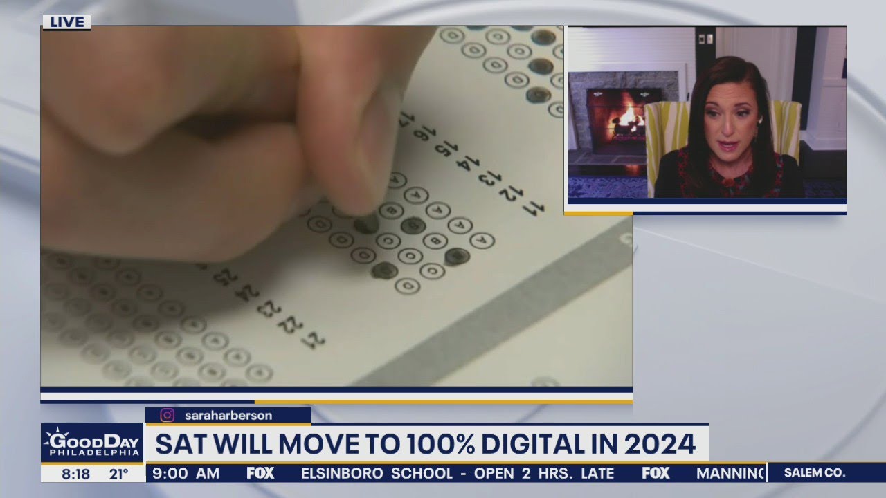 SAT testing to move to fully digital format in 2024 - YouTube