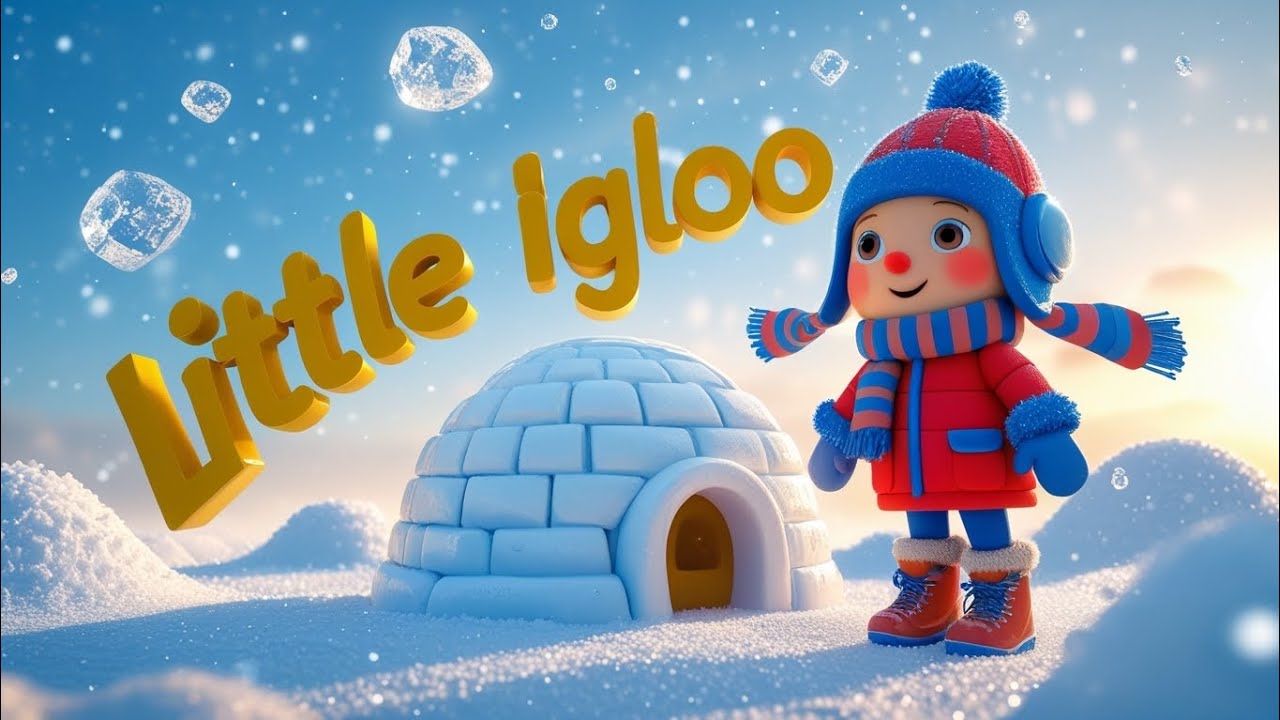 Little Igloo | Immo & Jafu Toons - Nursery Kids Rhymes and songs - YouTube