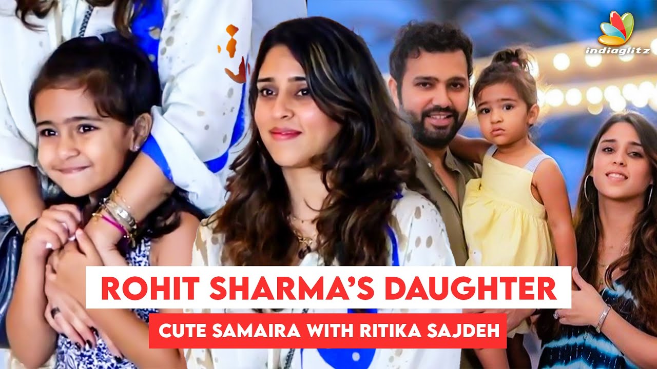 Rohit Sharma Daughter Samaira With Ritika Sajdeh At PAW Patrol Live ...