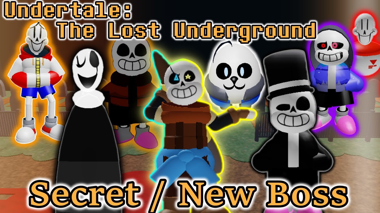 [🎃]Undertale: The Lost Underground：Halloween + New Bosses + Secret ...