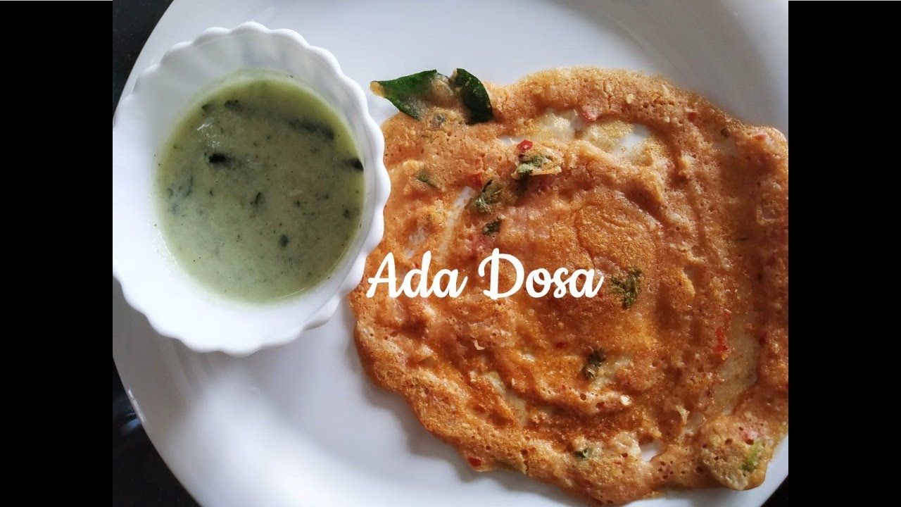 Ada dosa recipe | How to make Adai Dosa | Taste Hour - YouTube