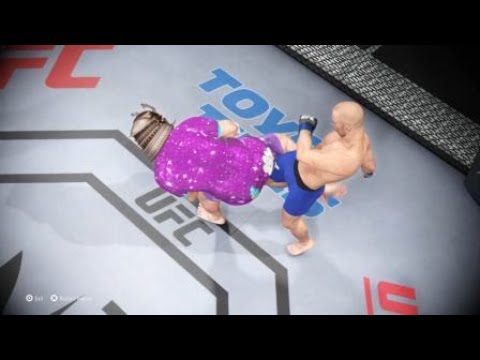 Groin shot tko in ufc 4 💀💀💀 - YouTube