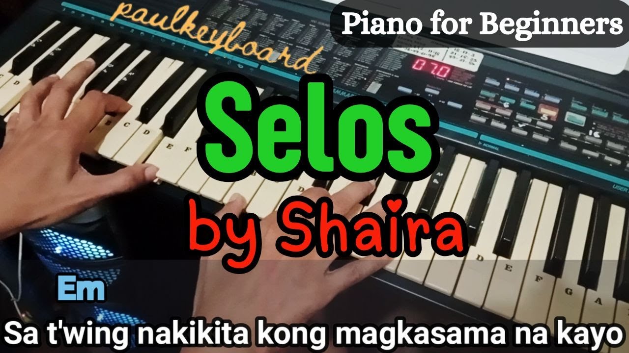 SELOS - by Shaira │ Piano Tutorial for Beginners @paulkeyboard - YouTube