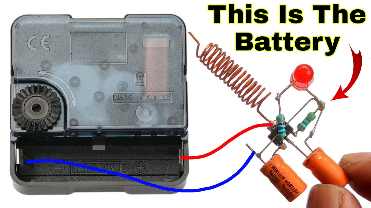 Lifetime Free Power For Any Clock - YouTube