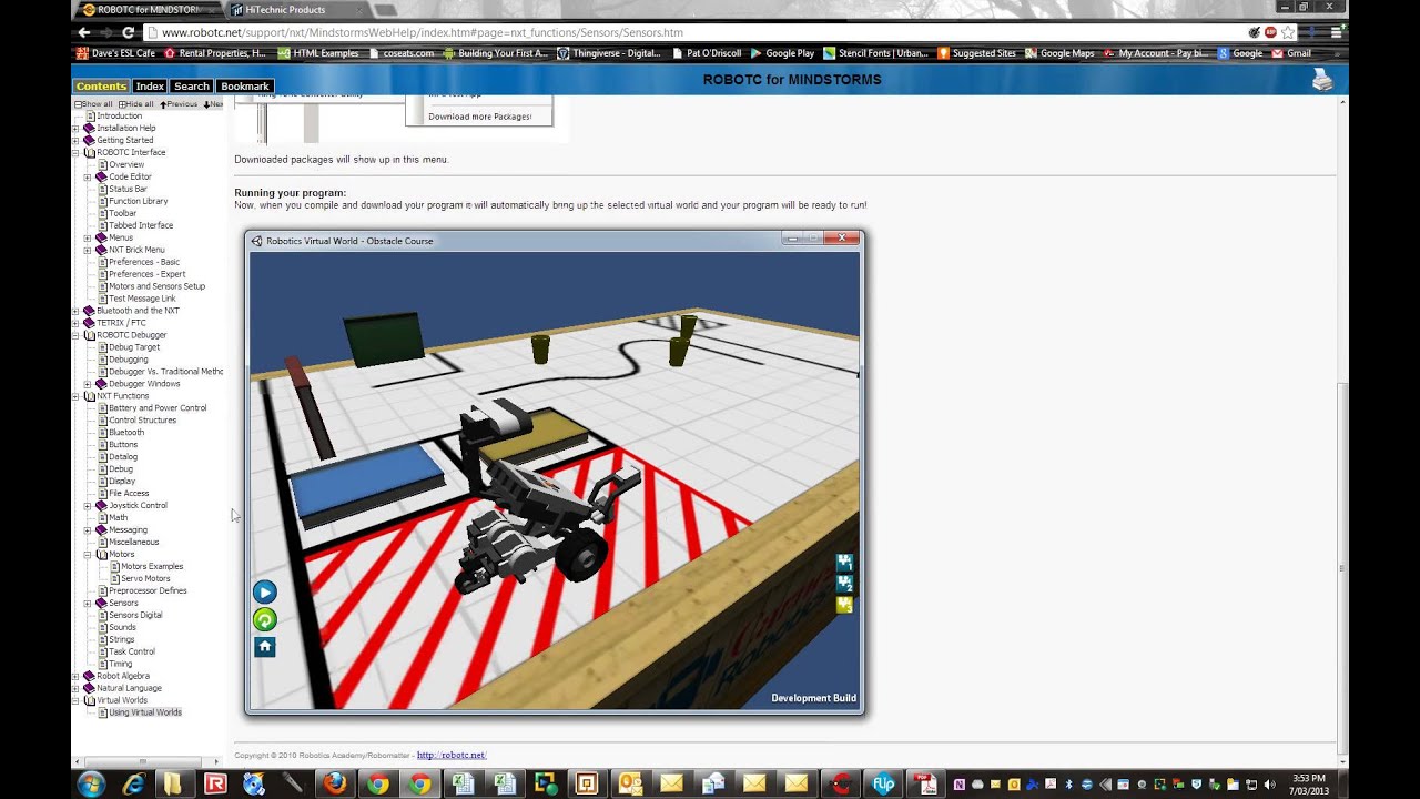 Lego Mindstorms Robotc Ultrasonic Sensor Example Youtube
